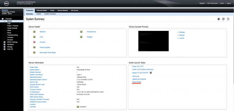How to reset OOB (BMC/IPMI) management for Dell, HPE, Lenovo ...
